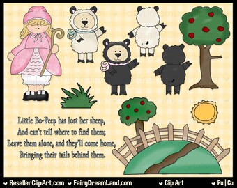 Bo Peep Clipart - Etsy