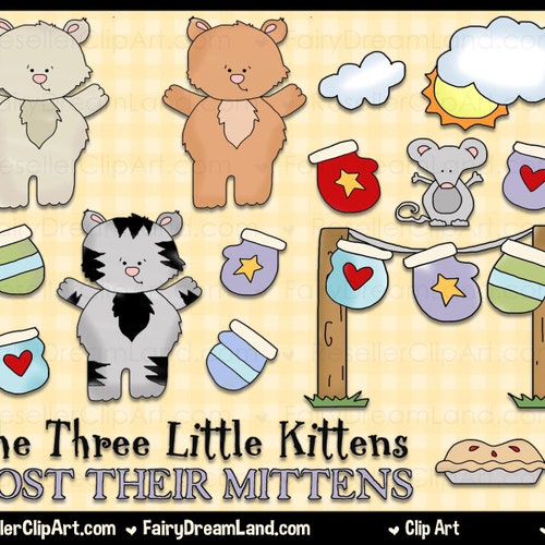 Nursery Rhyme Clipart Storybook and Fairytale Digital Art - Etsy UK