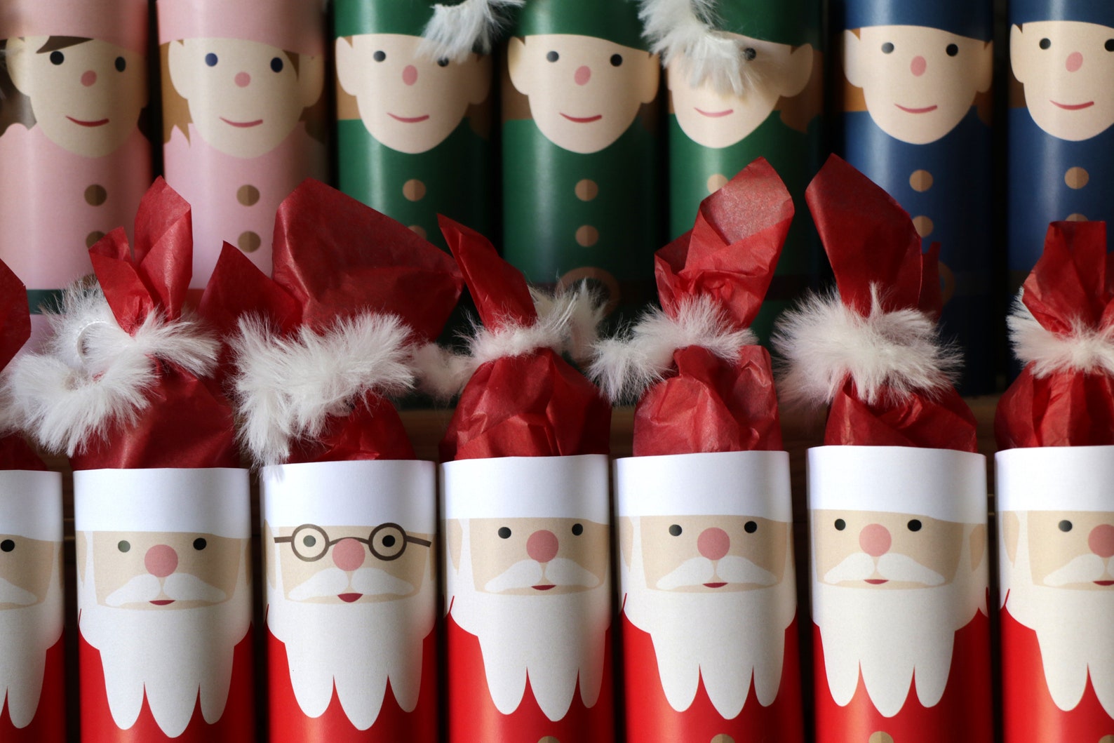 Cheerful Toilet Paper Roll Characters - Santas and Elves - PDF - Etsy