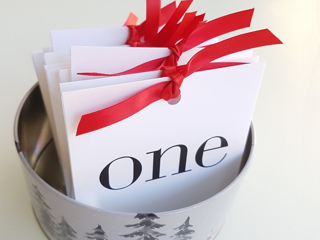 Advent Calendar – Daily Activity Christmas Countdown – Family Fun ...