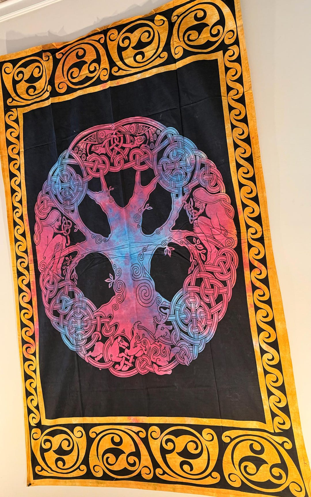 Celtic Tree of Life Tapestry - 100% Cotton Wall Hanging & Throw - Etsy