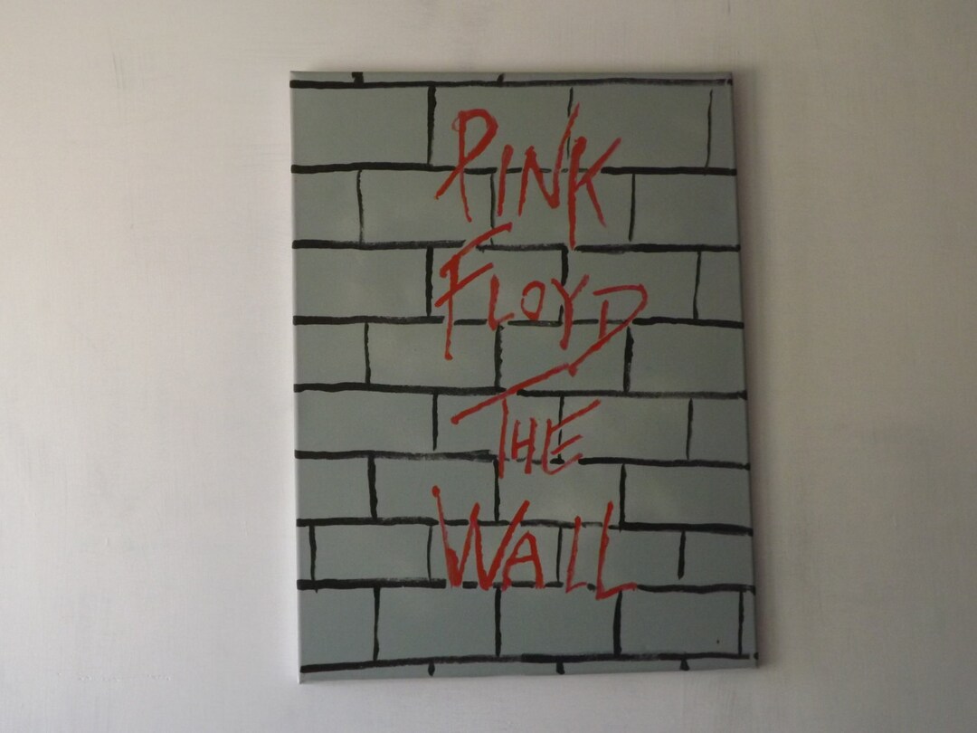 Pink Floyd the Wall on Canvas Art - Etsy