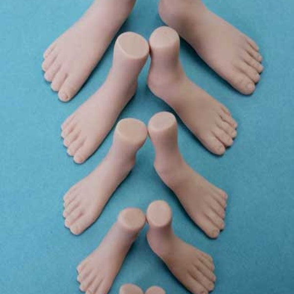 Realistic Silicone Feet - Etsy
