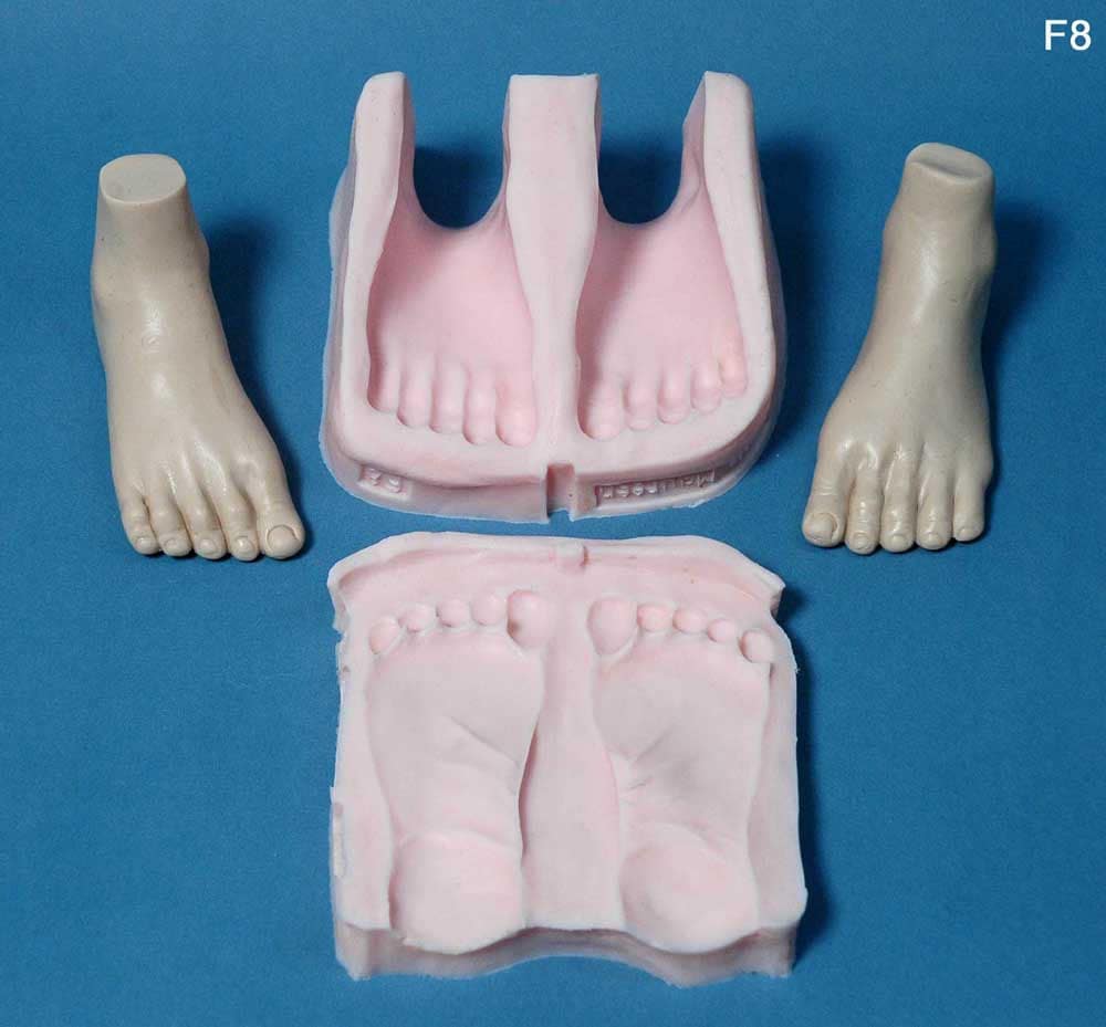 Moldf8 3-inch foot mold Designed by Maureen Carlson. Fits | Etsy