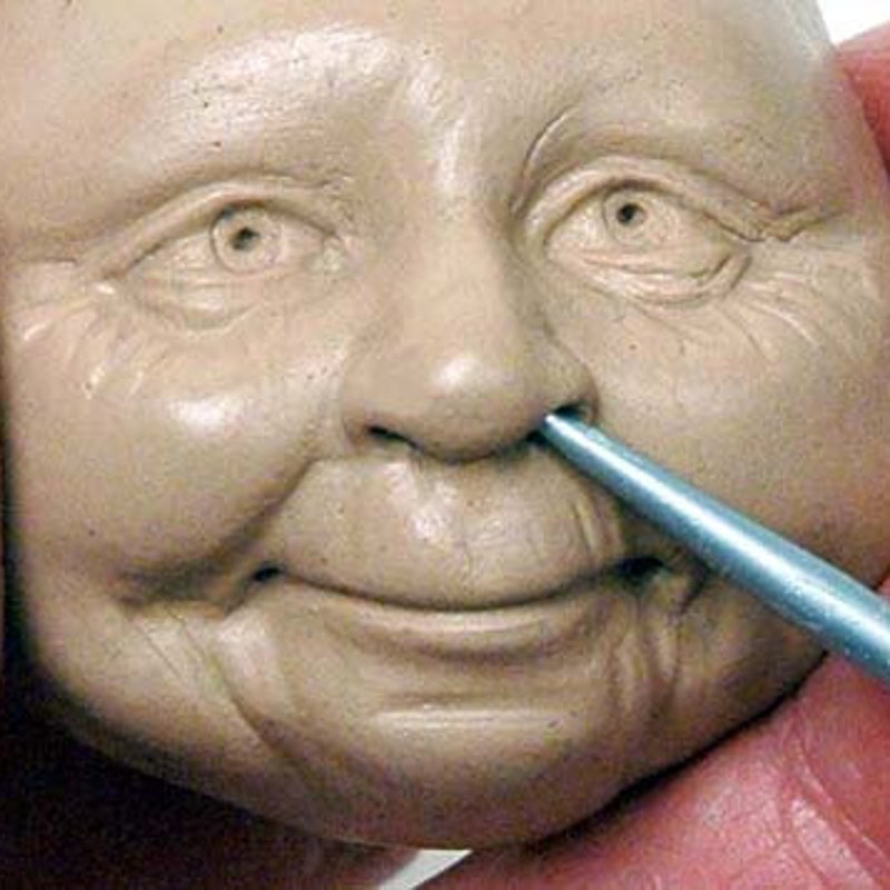 Polymer Clay Face - Etsy