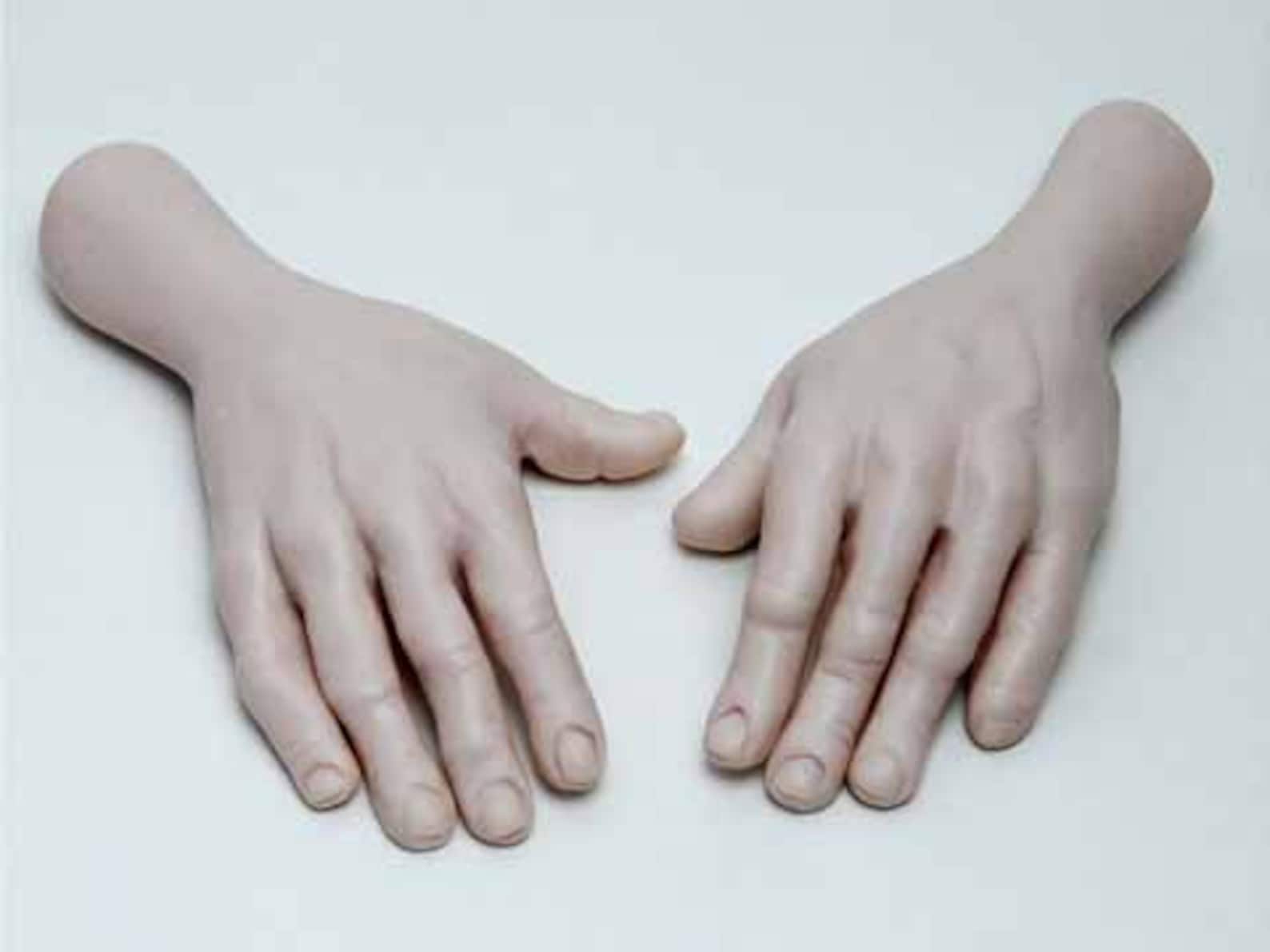 Moldf6 - 2 1/4" Hand Mold, Front and Back, by Maureen Carlson. Fits ...