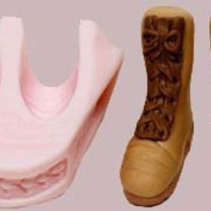 Moldb18 - 1 3/4" Boot Mold. May Be Used With Any of Our 2-inch Faces ...