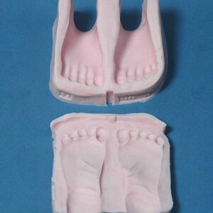 Moldf8 3-inch foot mold Designed by Maureen Carlson. Fits | Etsy