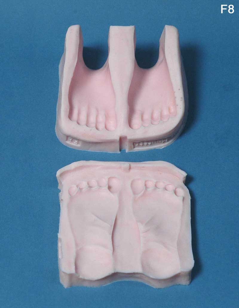 Moldf8 3-inch foot mold Designed by Maureen Carlson. Fits | Etsy