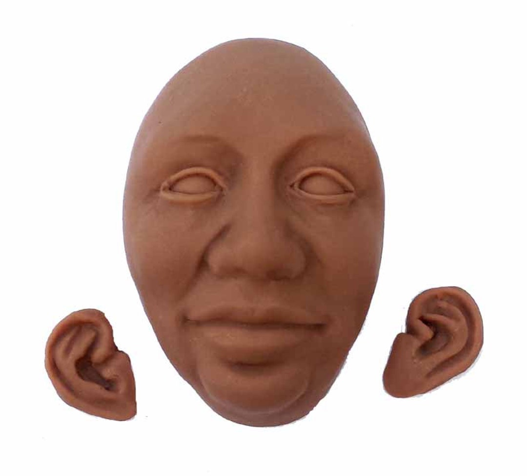 Moldf25 2 Inch 5 Cm Male Face Mold, Thinking - Etsy