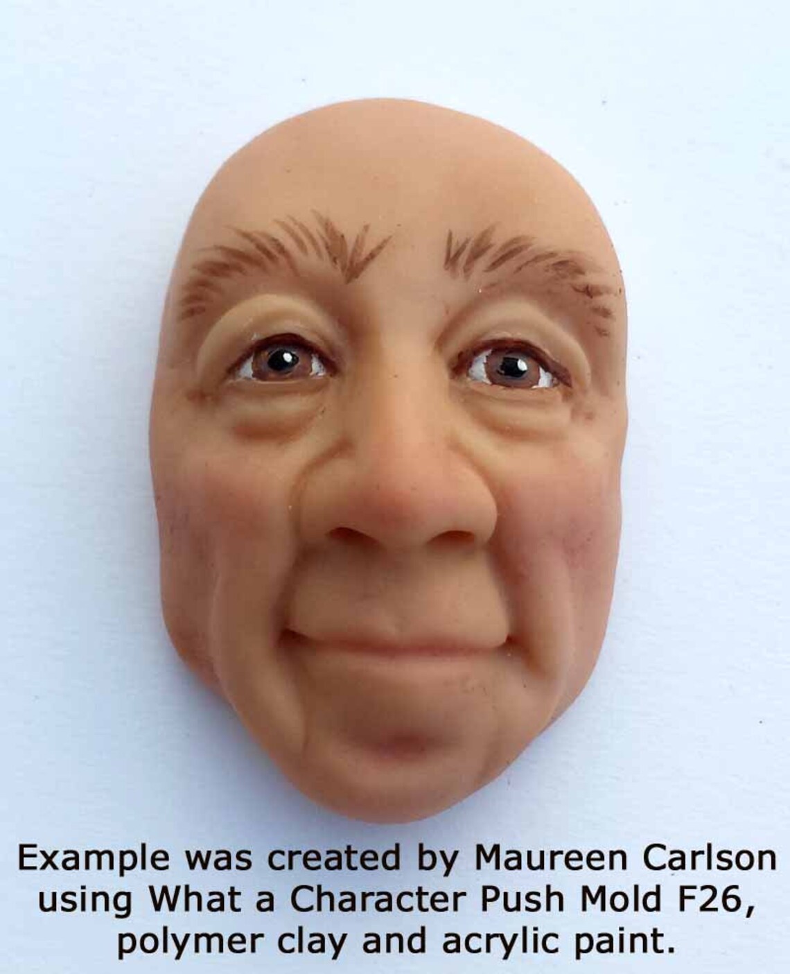 Moldf26- 2 Inch (5 Cm) Male Face Mold, Weathered - Etsy
