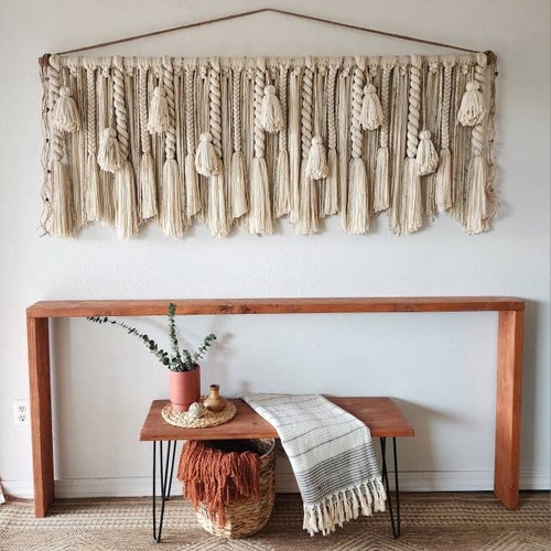 Large Macrame Wall Hanging - Etsy