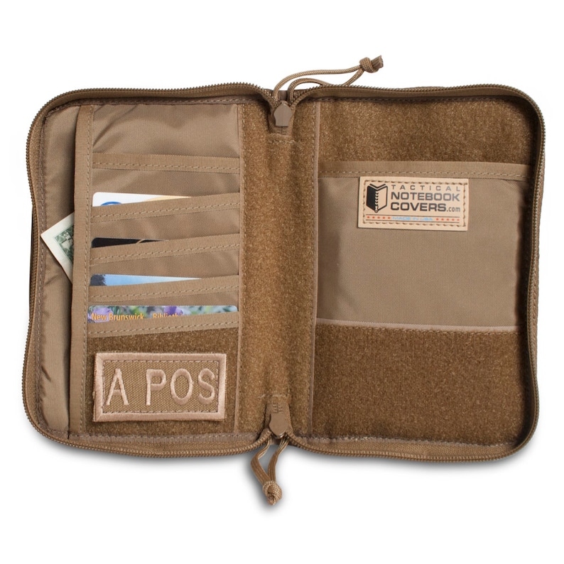 Tactical Wallet/military Notebook Cover/fits 4x6 - Etsy