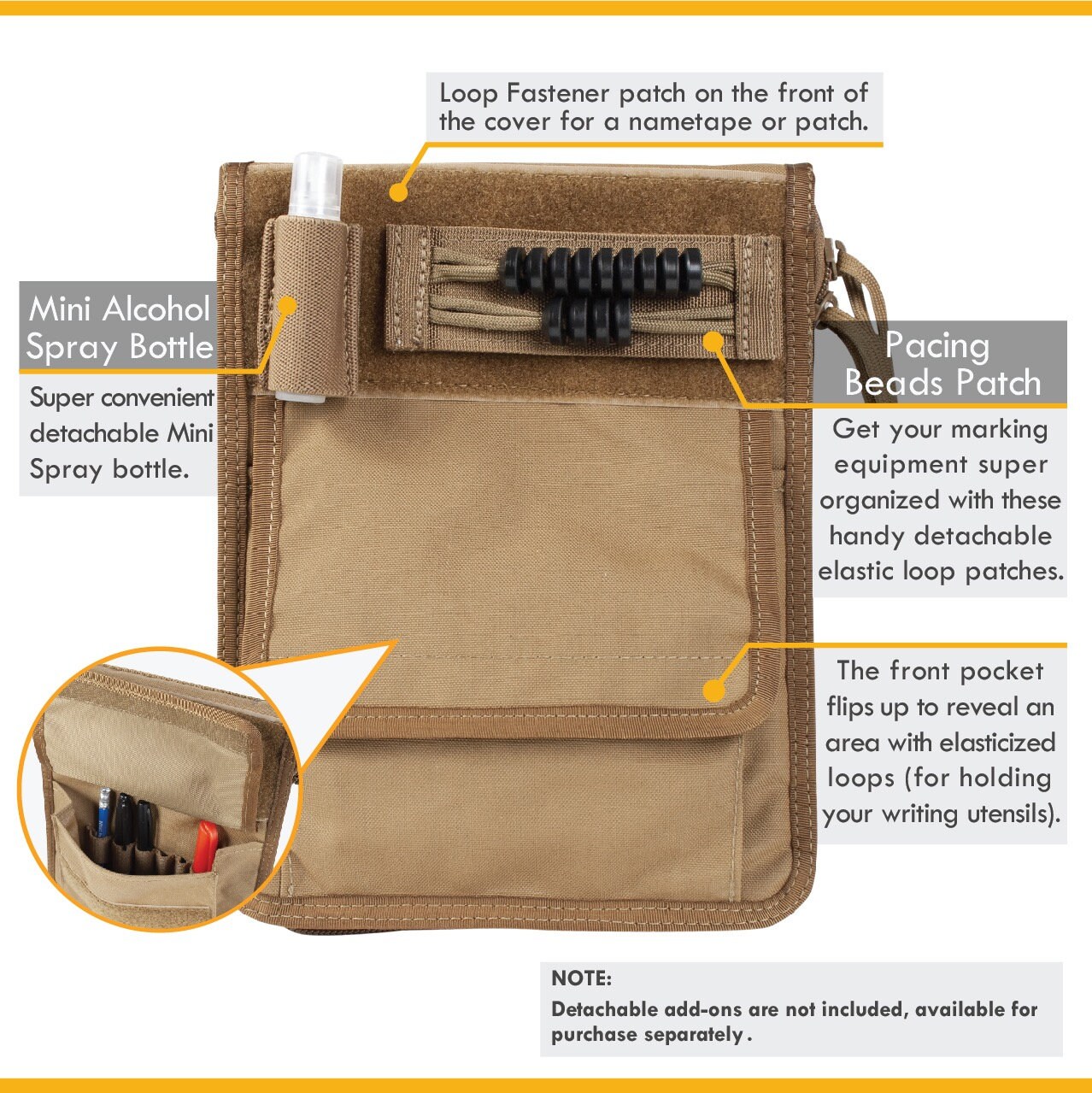 Tactical Steno Pad Cover, 6x9 Cordura Nylon, USA Made - Etsy