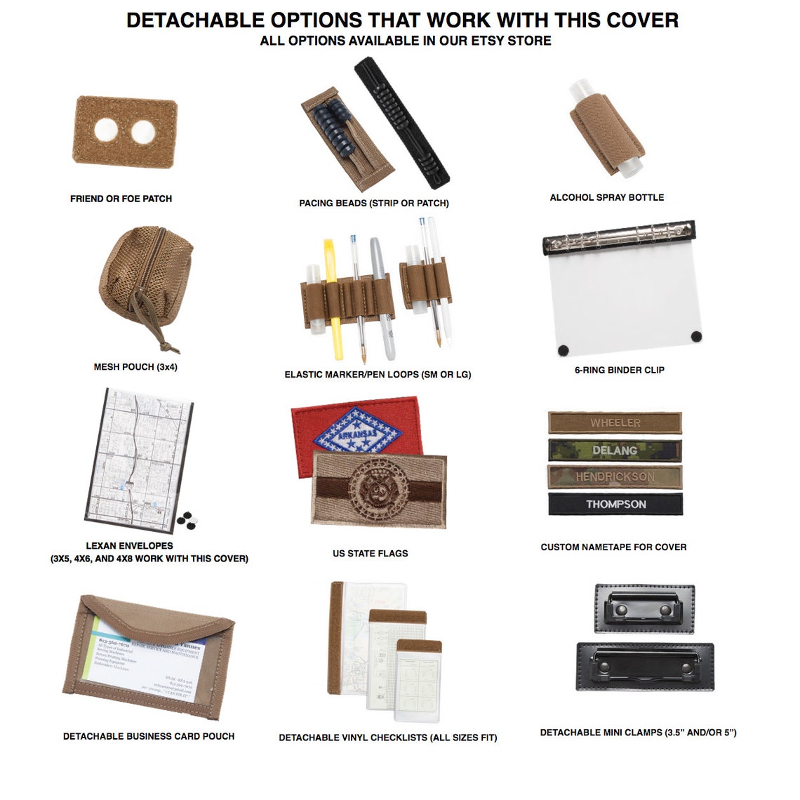 Military Notebook Cover System/Fits 5.5x8.5 | Etsy