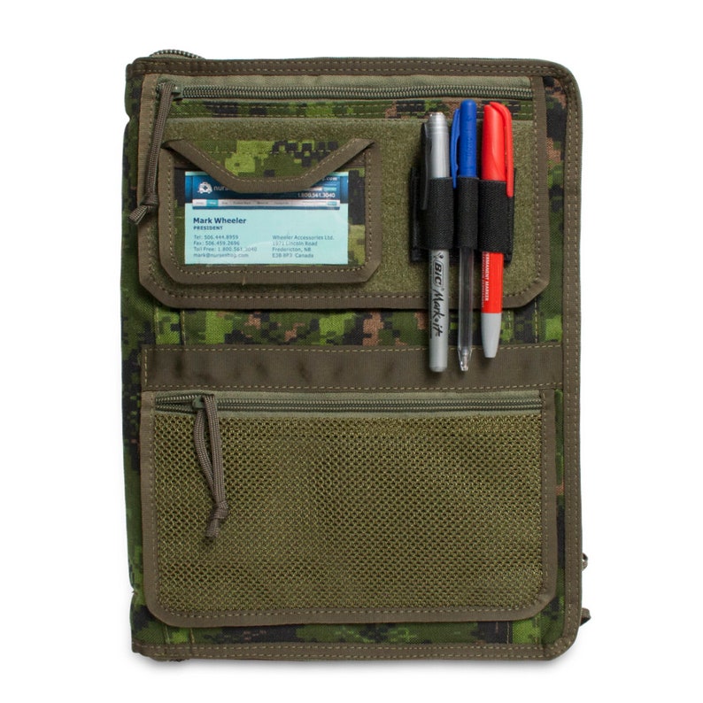 Tactical Admin Notebook Cover System WITH Map Case/customize With Add ...
