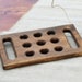 Wood Trivet, Wooden Trivet, Rustic Solid Wood Kitchen Dining Room Table ...