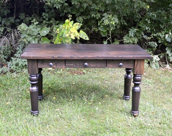 Rustic Office Desk - Etsy