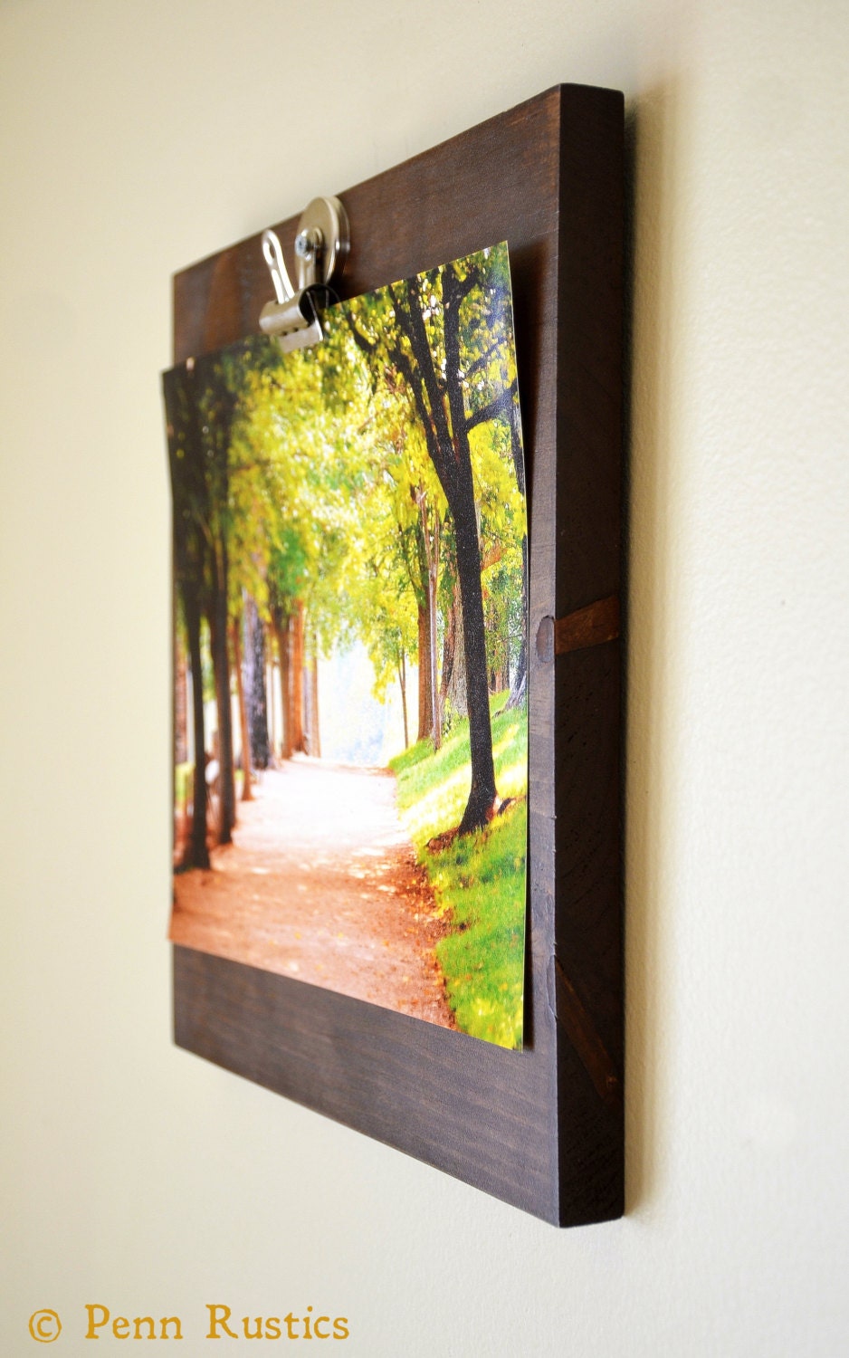 Wood Picture Holder Display Photo Display Photo Clip Holder - Etsy