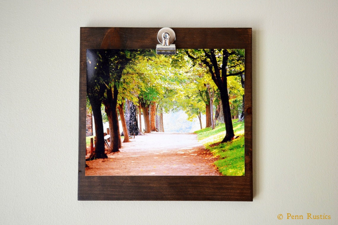 Wood Picture Holder Display Photo Display Photo Clip Holder - Etsy