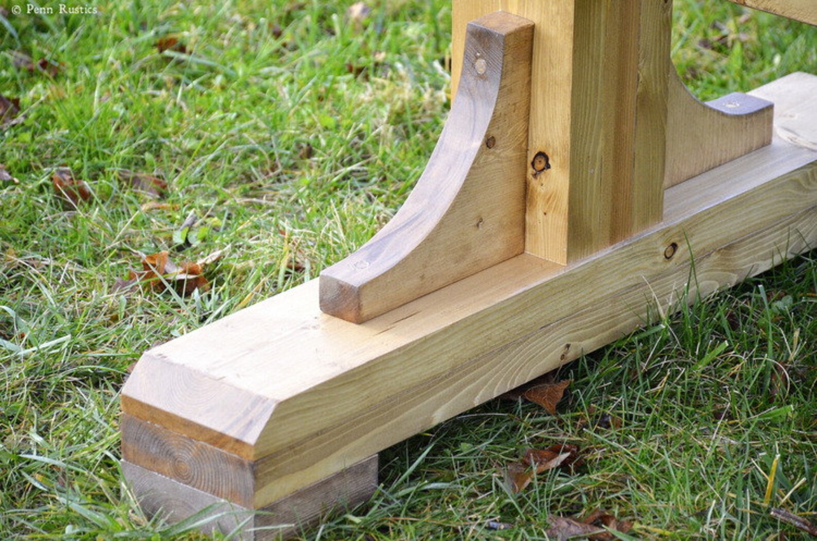 Wood Trestle Farmhouse Table Rustic Farmhouse Trestle Solid - Etsy