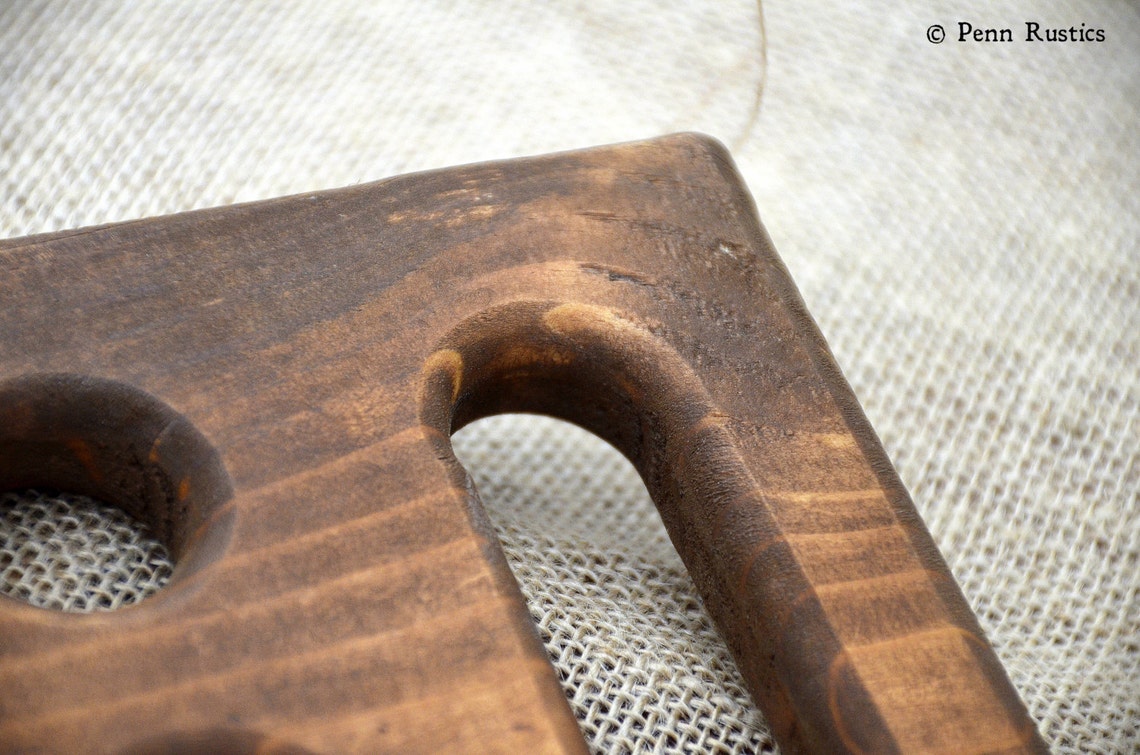 Wood Trivet Wooden Trivet Rustic Solid Wood Kitchen Dining | Etsy