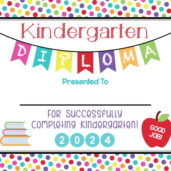 Kindergarten Graduation - Etsy