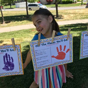 PRINTABLE Kindergarten Graduation Diploma, oh the Places You'll Go ...