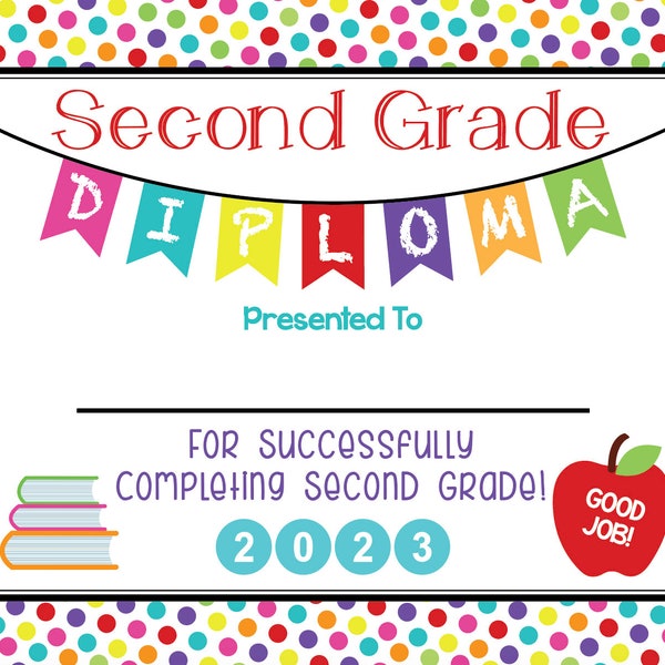 Second Grade - Etsy