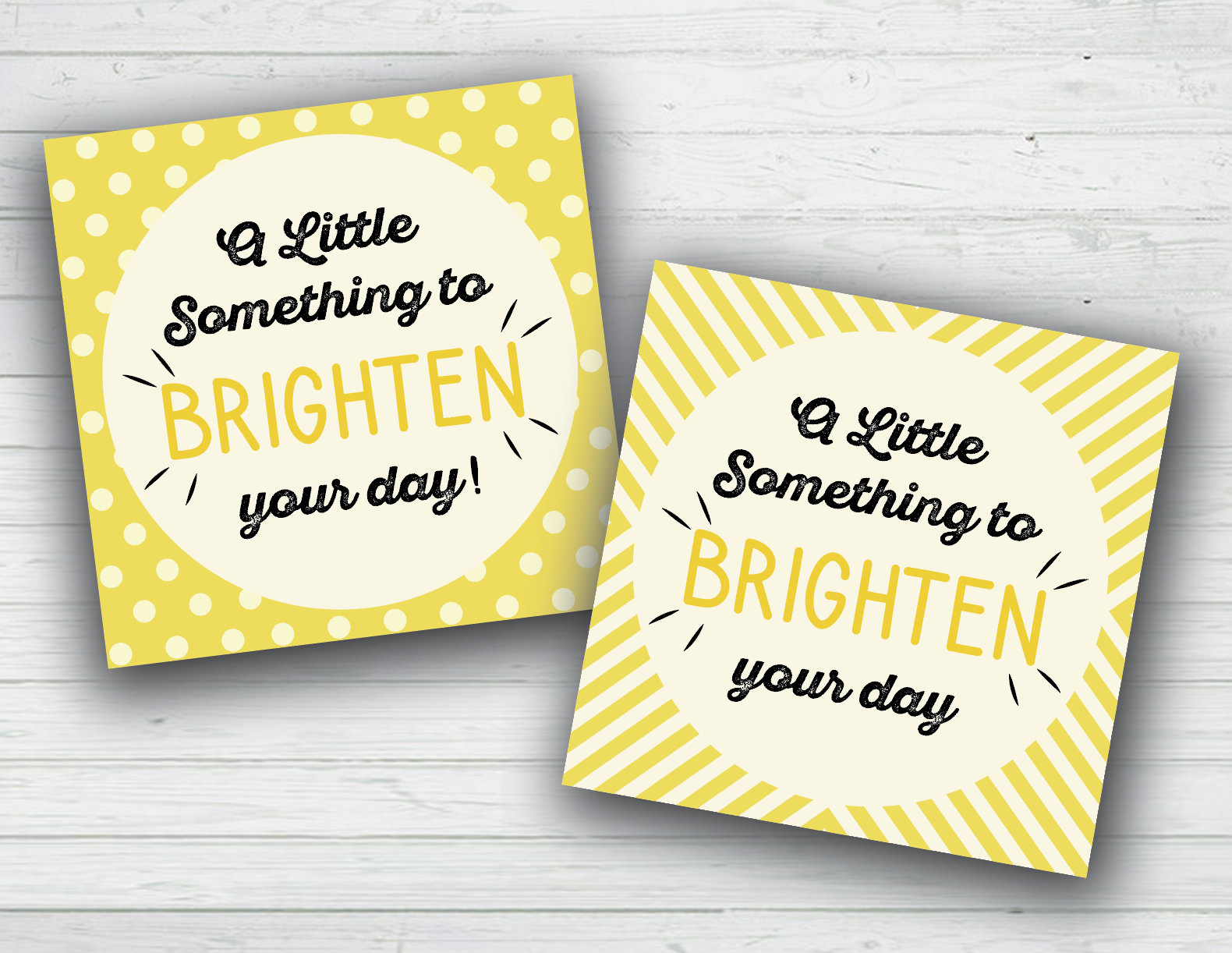 A Little Something To Brighten Your Day Tag Thank You Tag | Etsy A Little Something To Brighten Your Day Tag Thank You Tag | Etsy