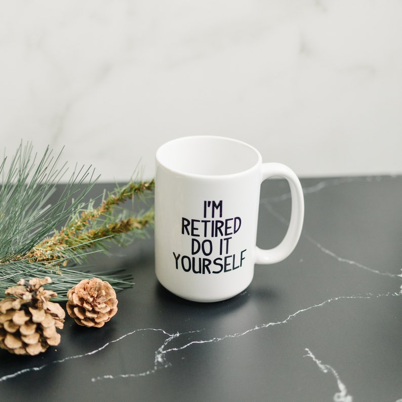 Retired Coffee Mug Retirement Gift Coffee Cup - Etsy