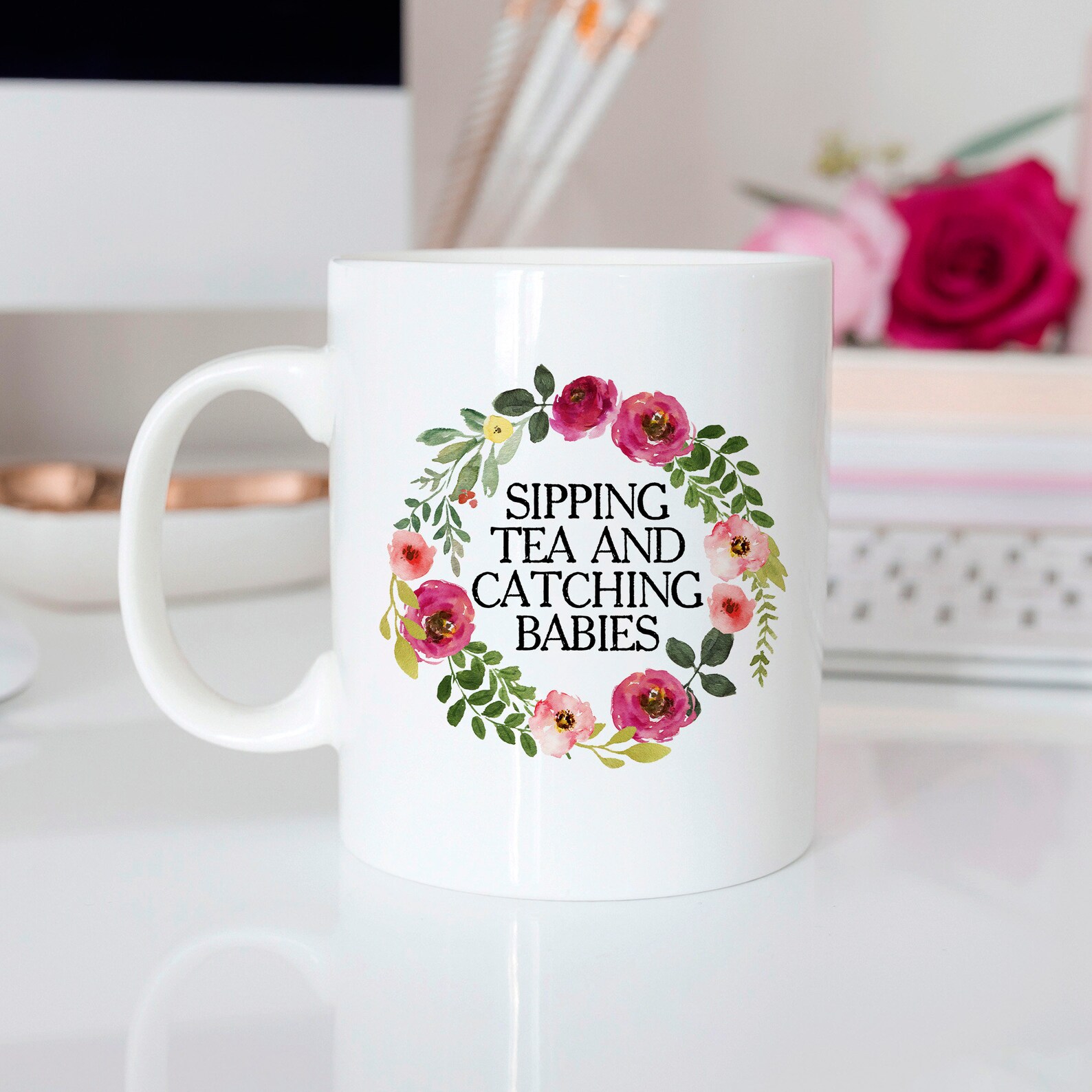 Midwife Gift Midwife Mug - Coffee Tea Midwife Thank You Gift - Labor ...