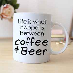 Funny Coffee Mug for Men, Funny Beer Gift, Unique Gift for Brother, Dad ...