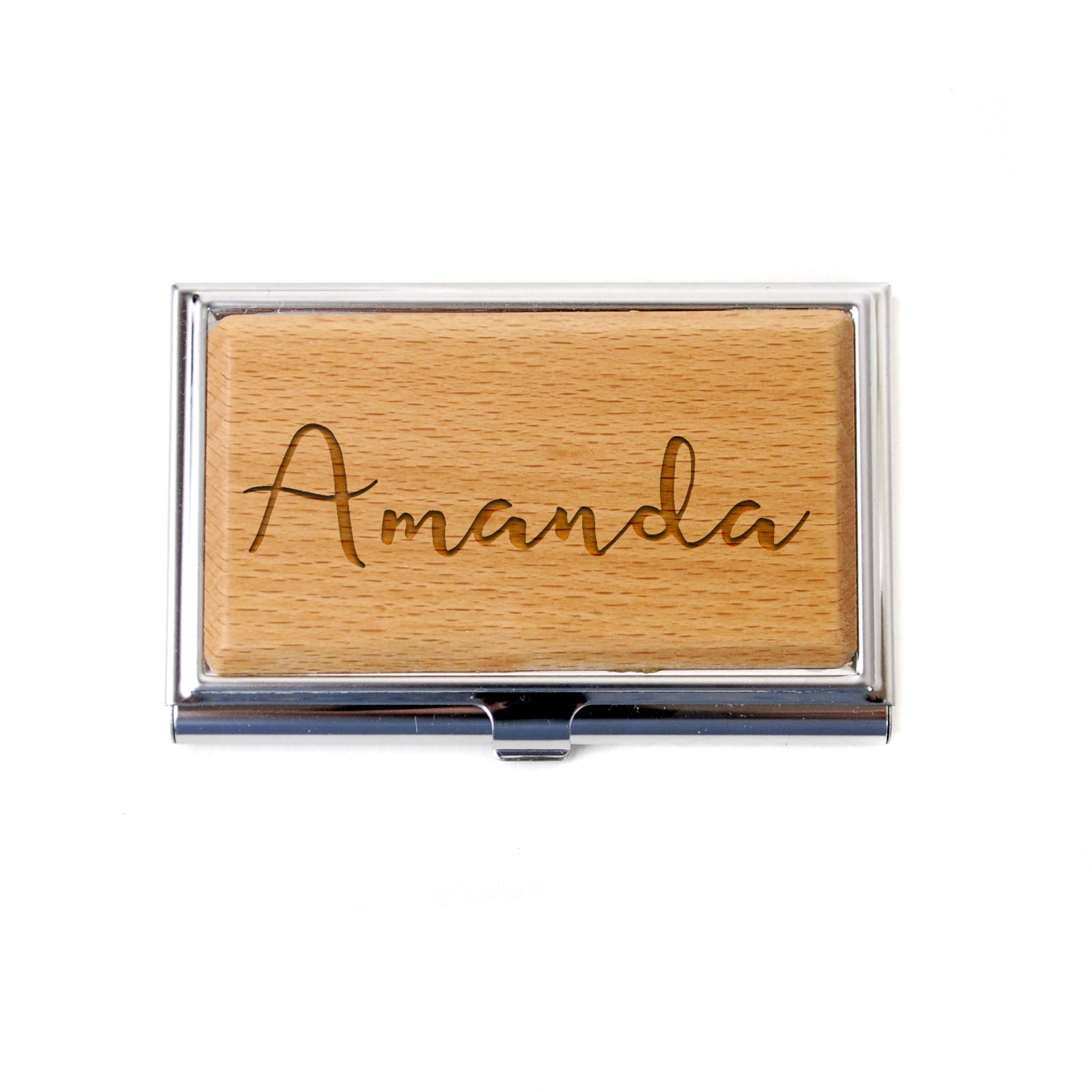 Personalized Business Card Holder Corporate Gift Idea | Etsy