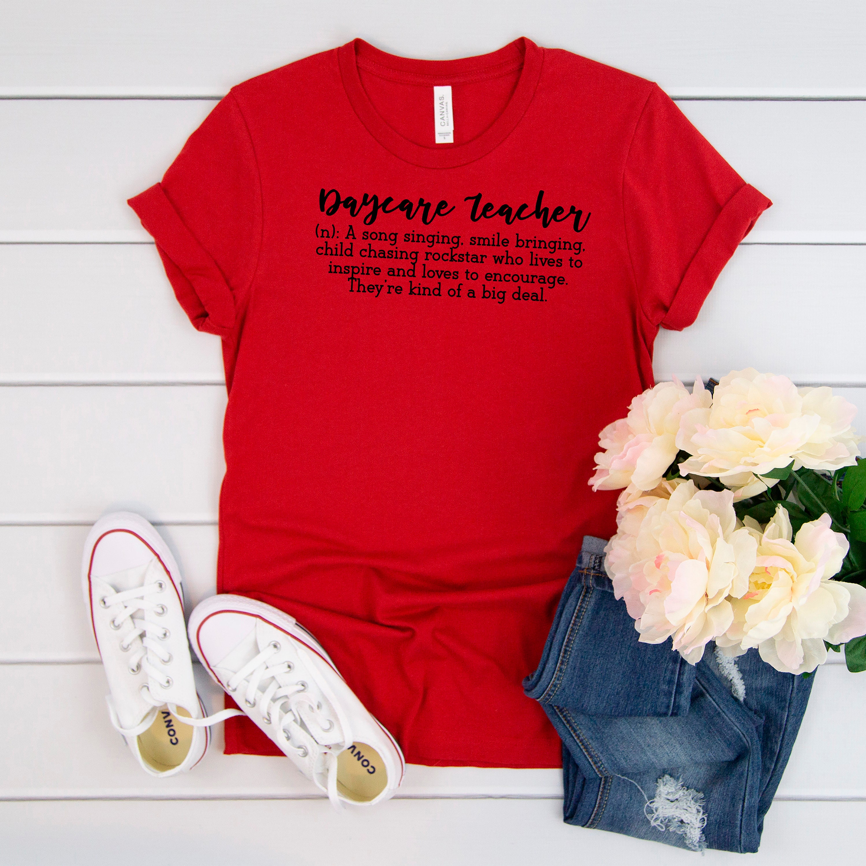 Daycare Teacher T shirt Womens Graphic Tees Preschool Etsy daycare-teacher-t-shirt-womens-graphic-tees-preschool-etsy