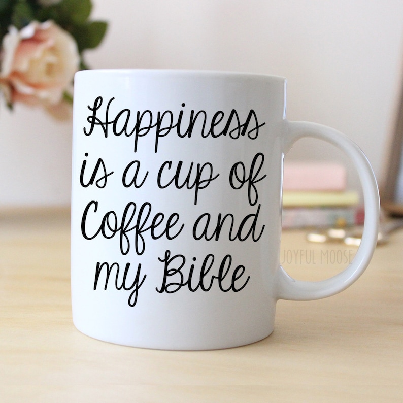 Bible Coffee Mug Christian Coffee Mug For Her Bible Verse Etsy