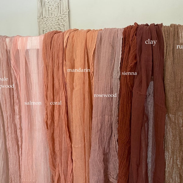 Peach Table Runner - Etsy