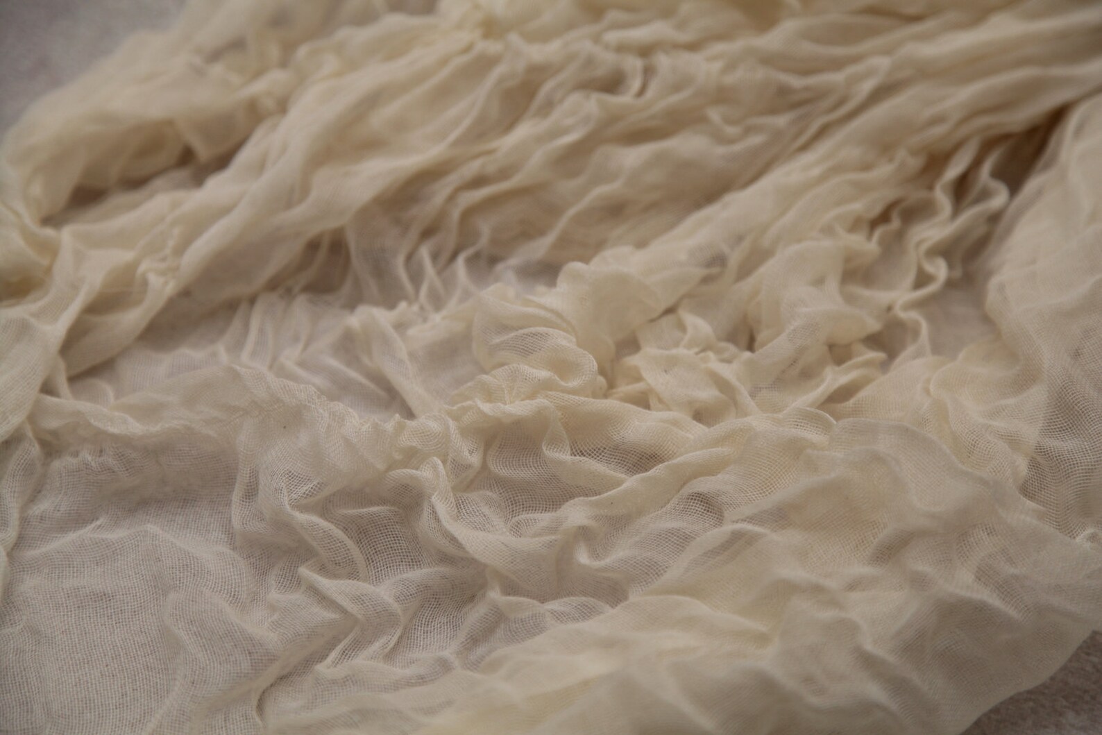 PREMIUM Gauze Wedding Cheesecloth IVORY CREAM Wedding Table Runner ...