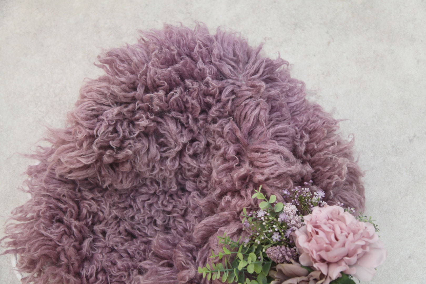 Flokati Rug Fur Mauve Purple Dusty Purple Dusty Lavender | Etsy