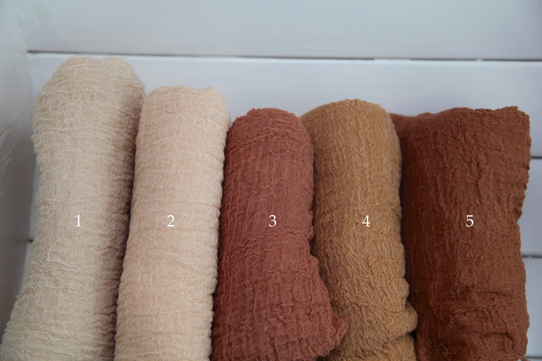 3m Extra LONG, Stretch and Soft Gauze Cheesecloth Cotton Wrap, Newborn ...