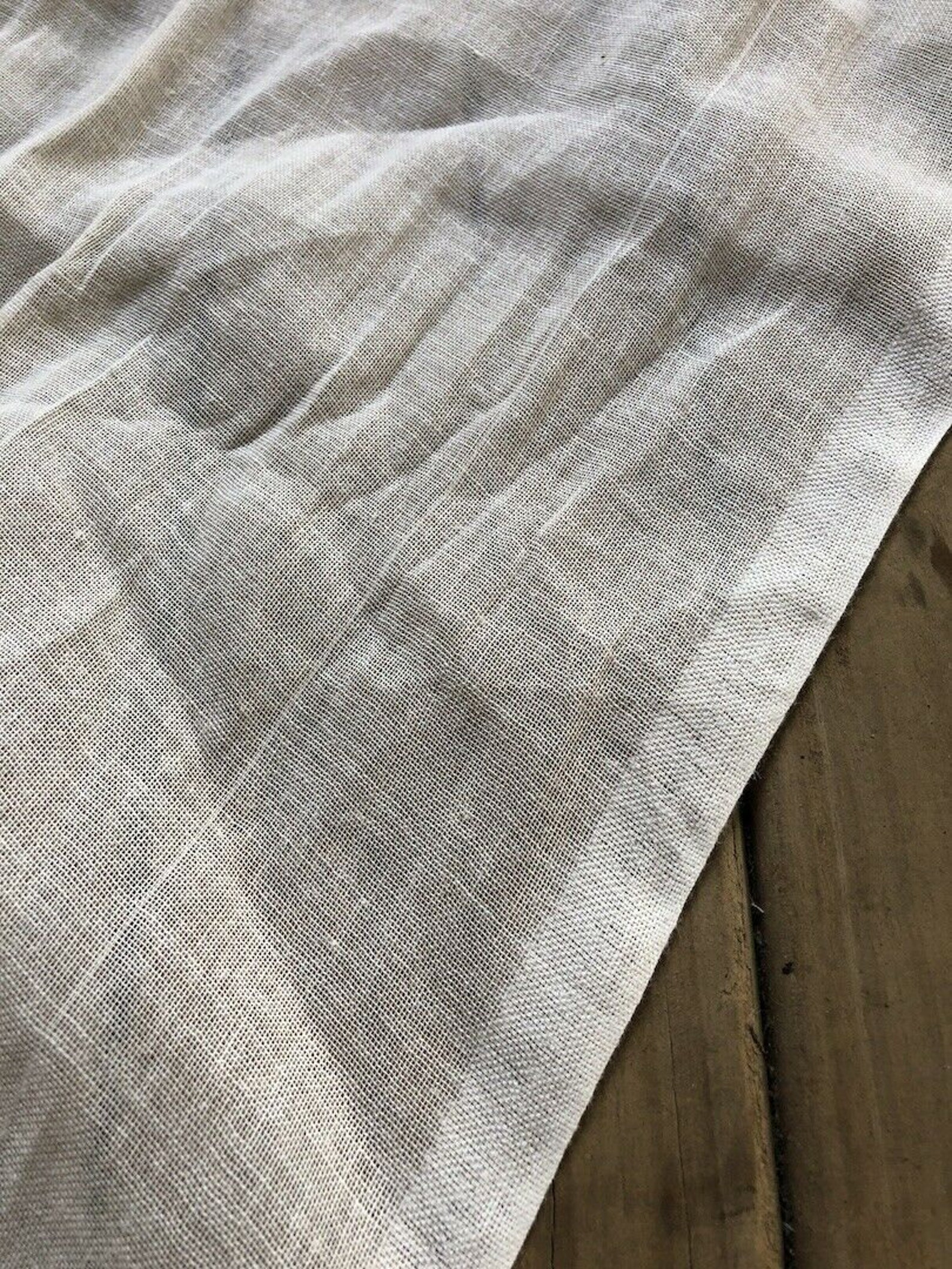 Sold by the Metre Natural Unprocessed 100% Organic Cotton | Etsy Australia