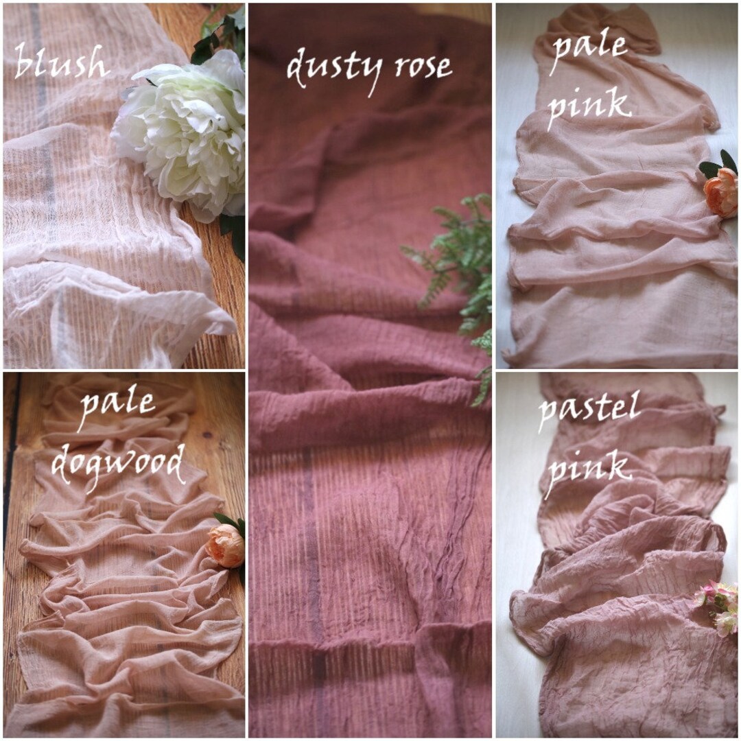 Most Popular Gauze Wedding Cheesecloth Table Runner, Wedding Table ...