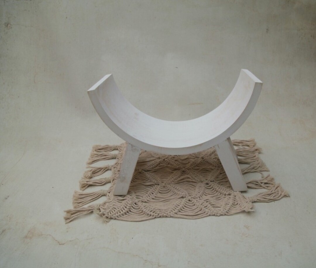 Buy Half Moon Bench Curved Bench Children Kids Sitter Newborn Online in ...