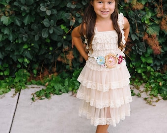 Rustic Girls Dress - Etsy