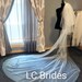 BRIANA | 3 Tier Pouf Cathedral Wedding Veil With Blusher Veil, Dramatic ...