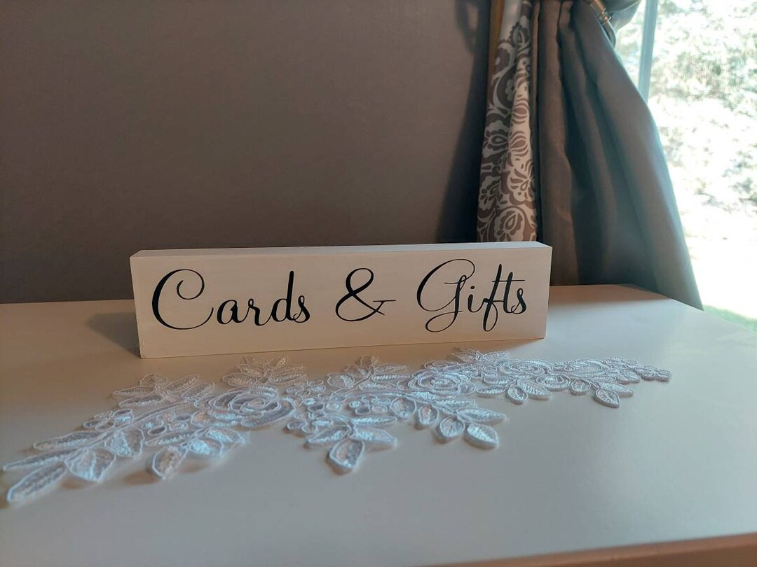Cards and Gifts Sign, Table Sign, Cards Gifts Table, Wedding Sign, Card ...