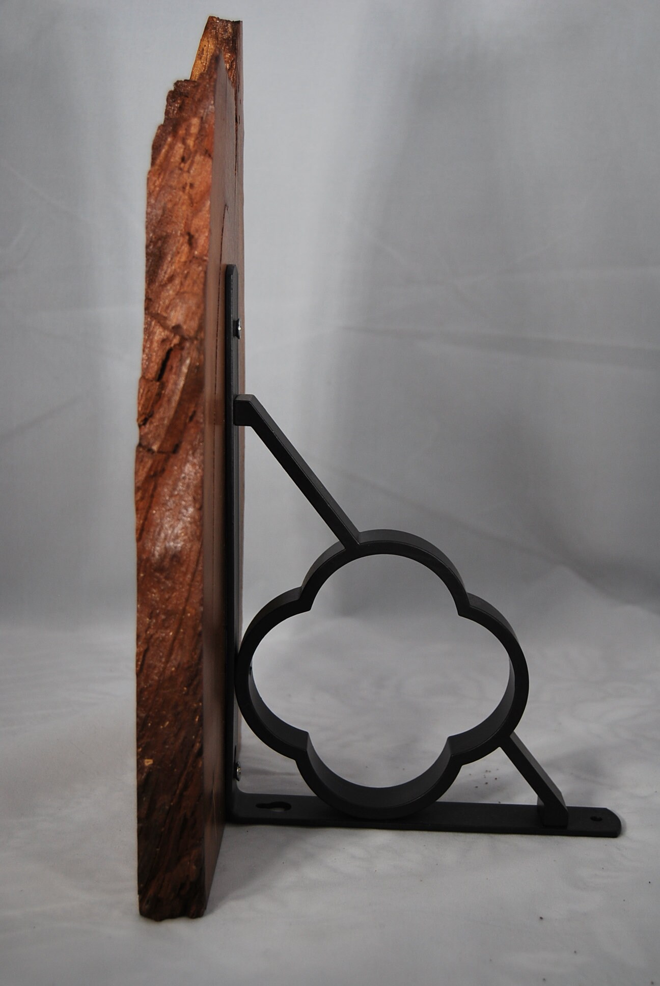 Live Edge Walnut Wall Shelf With Bracket - Etsy