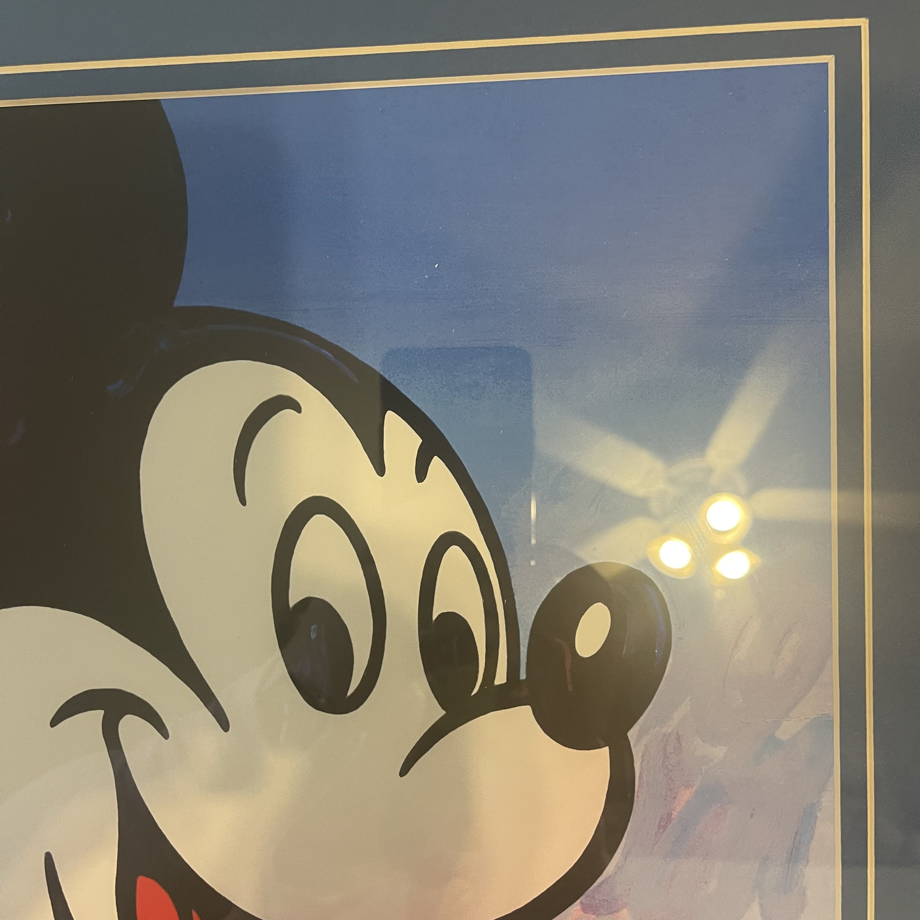 Peter Max Mickey Mouse Pop Art Signed in the Plate 22 X 24 - Etsy