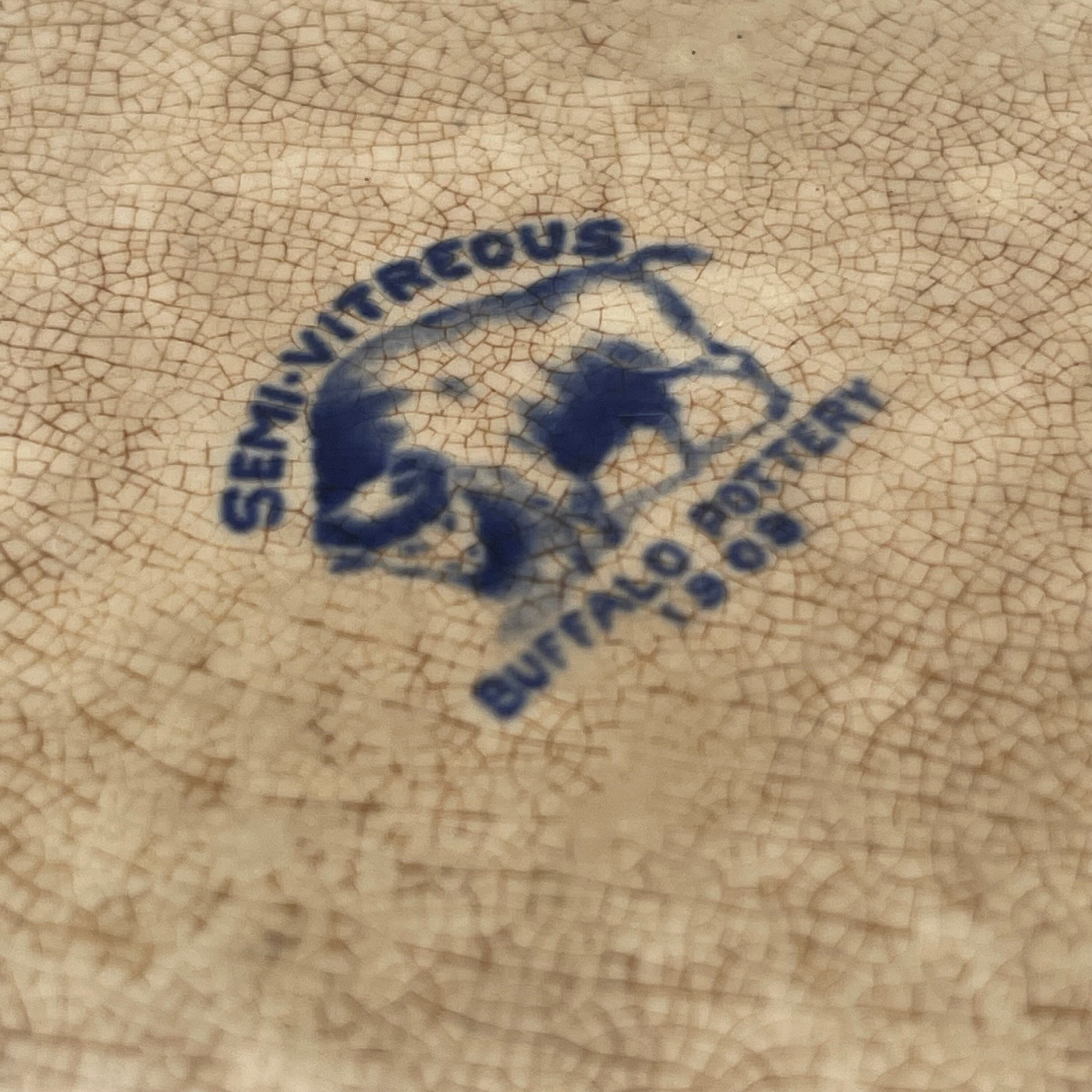 Buffalo Pottery Blue Willow China Platter Bowl - Blue and White ...