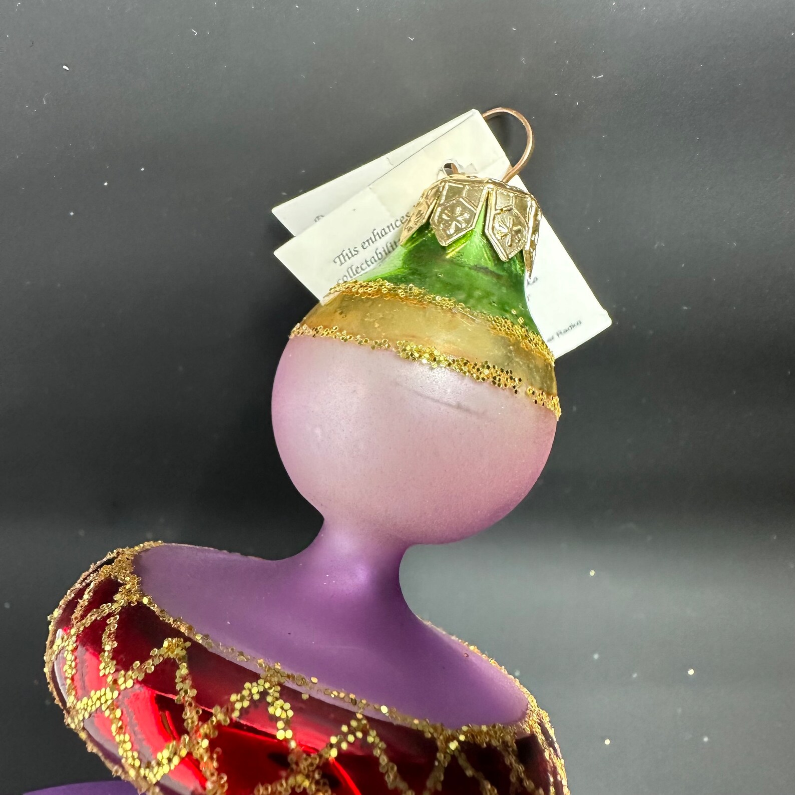 1990s Christopher Radko Razzle Dazzle Triple Indent Reflector 10 ...